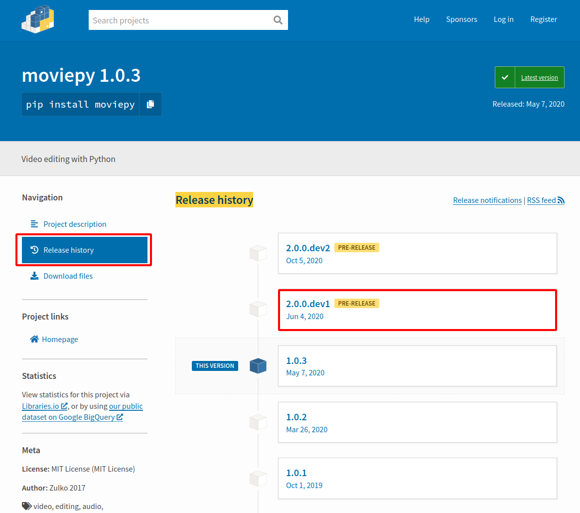 How To Install Specific Package Versions With Pip And Python